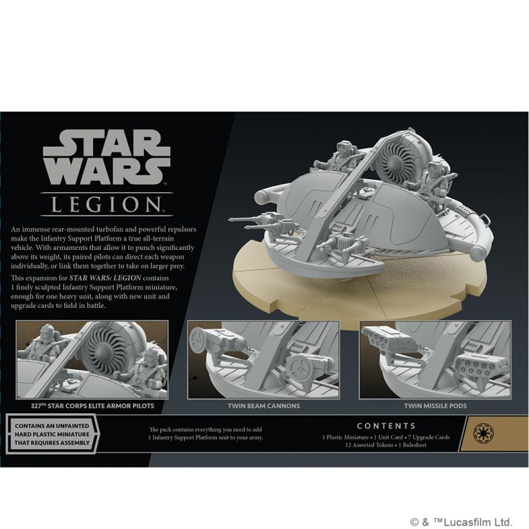 Star Wars Legion - Infantry Support Platform Unit Expansion - Mind Games