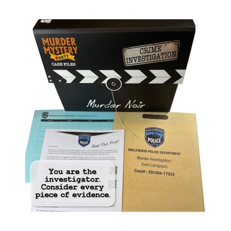 Murder Mystery Case Files - Murder Noir - Mind Games