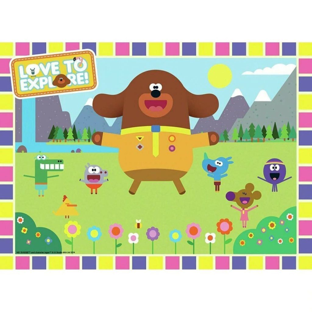 Hey Duggee Bumper Puzzle 4x42pc - Mind Games