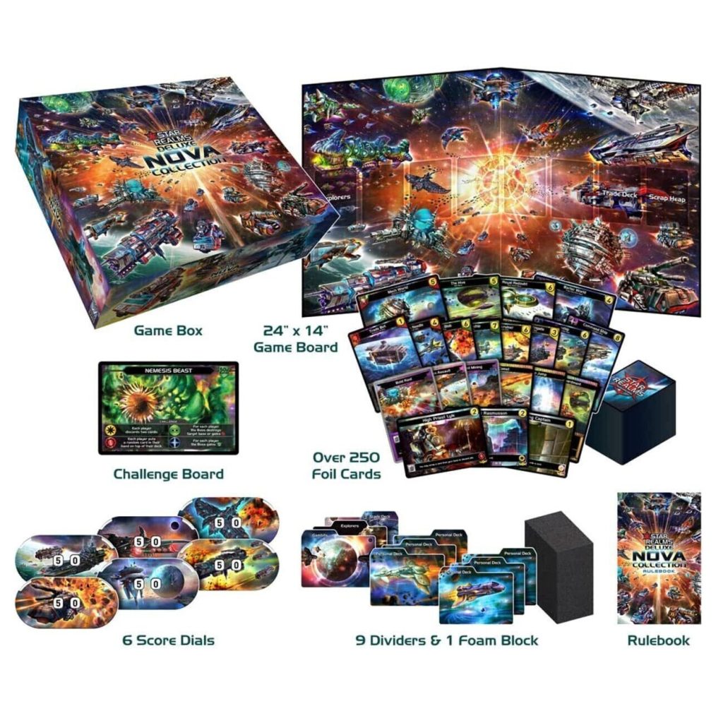Star Realms - Deluxe Nova Collection (Kickstarter Edition) - Mind Games