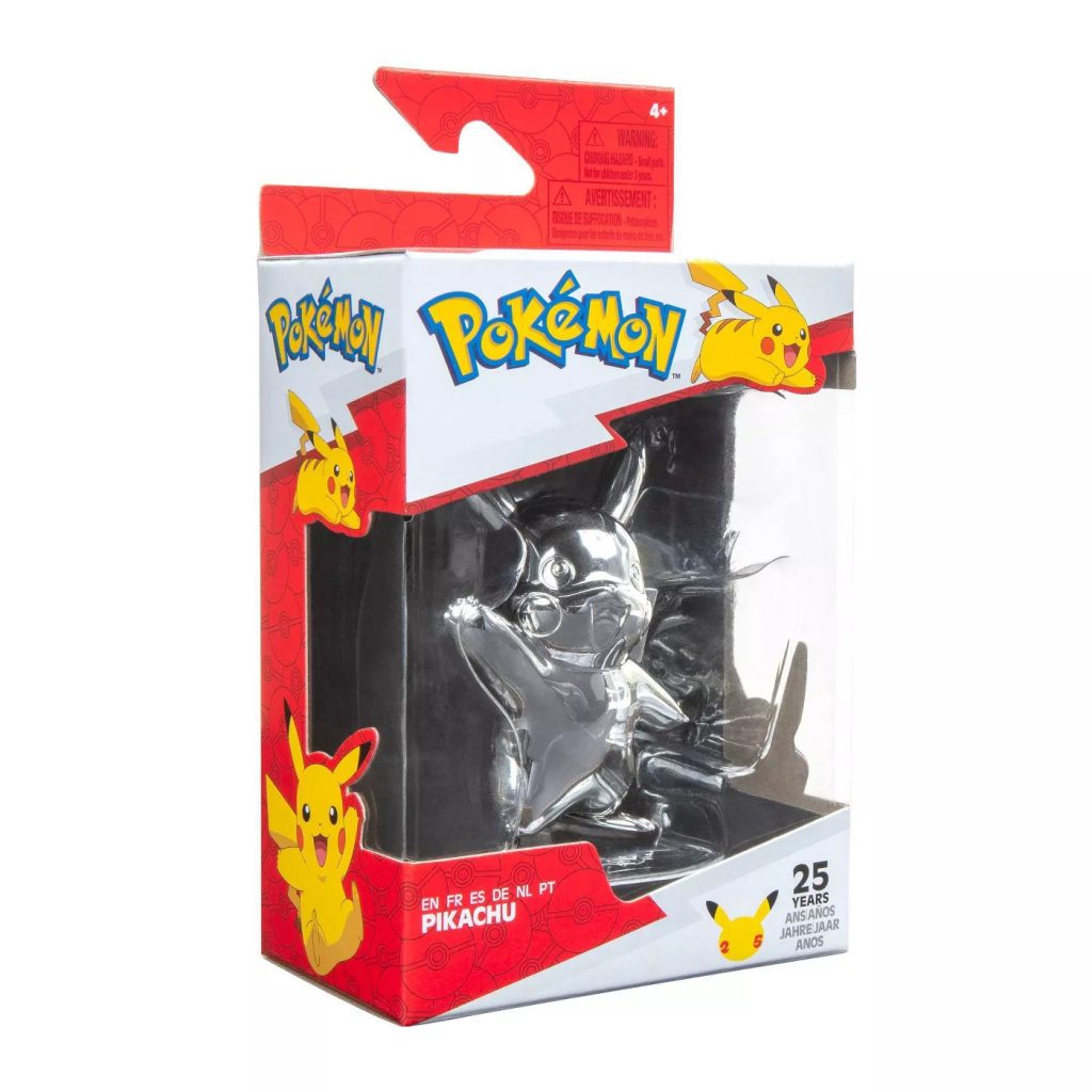Pokemon Select Battle Figure (Silver) - 25th Anniversary (4 Assorted ...