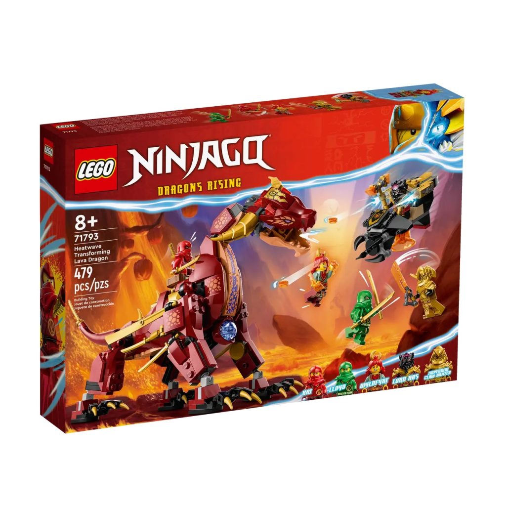 Ninjago - Heatwave Transforming Lava Dragon - Mind Games