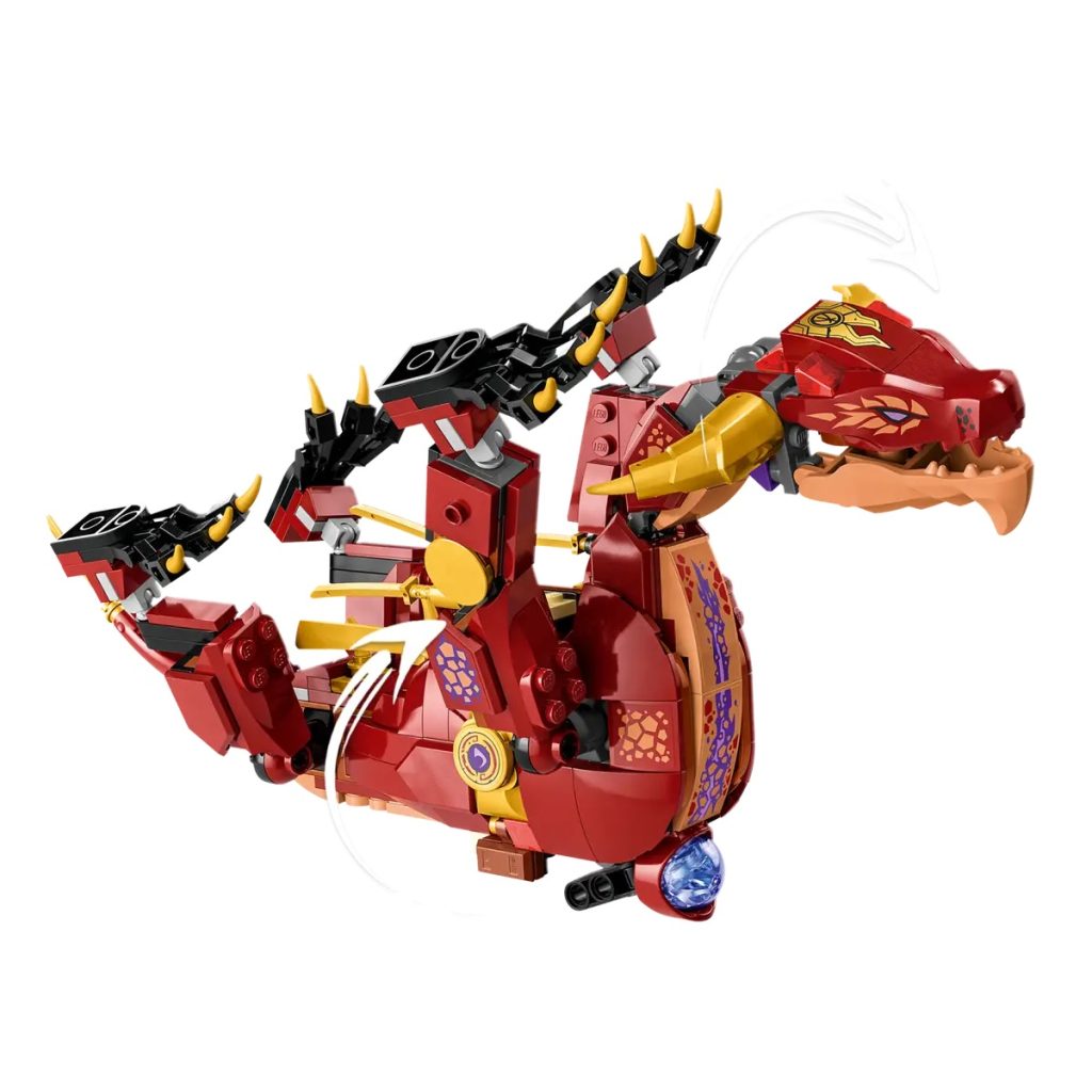 Ninjago - Heatwave Transforming Lava Dragon - Mind Games