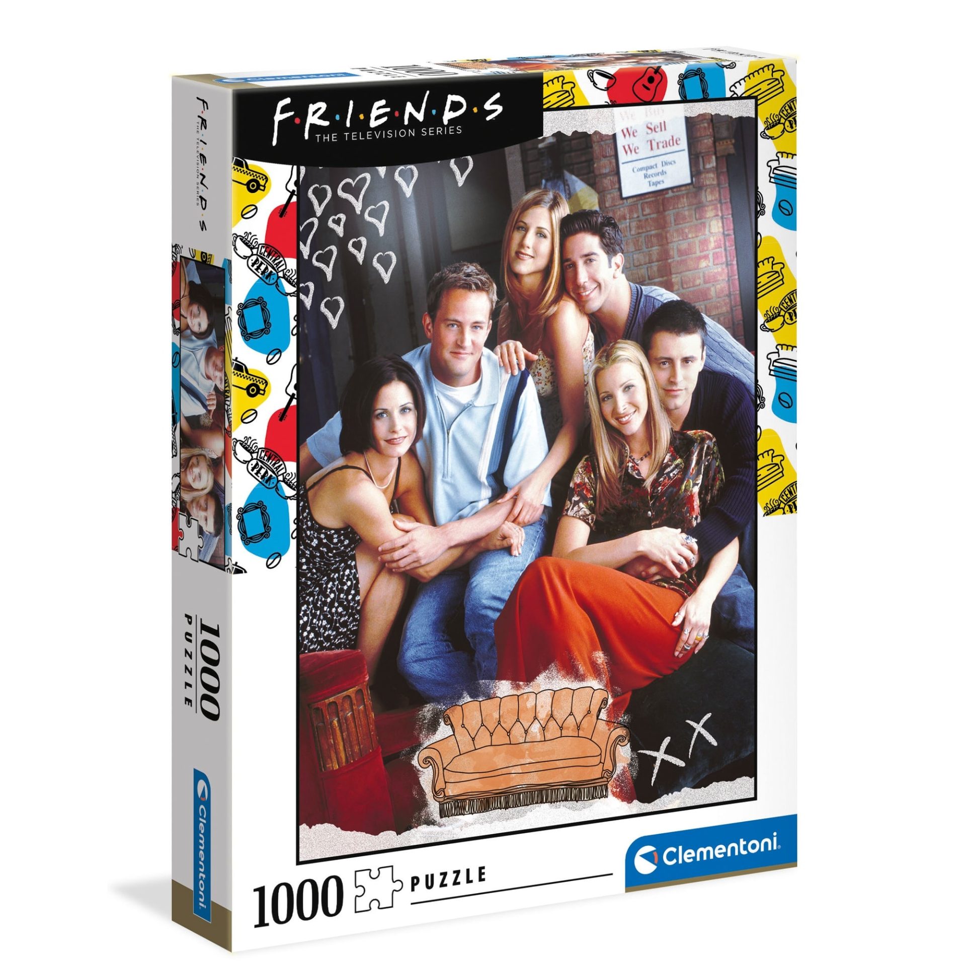 Clementoni - Friends Group Shot puzzle 1000pc - Mind Games