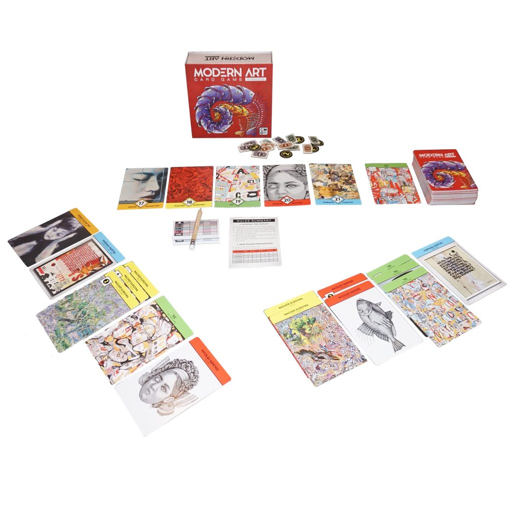 Modern Art - Card Game - Mind Games