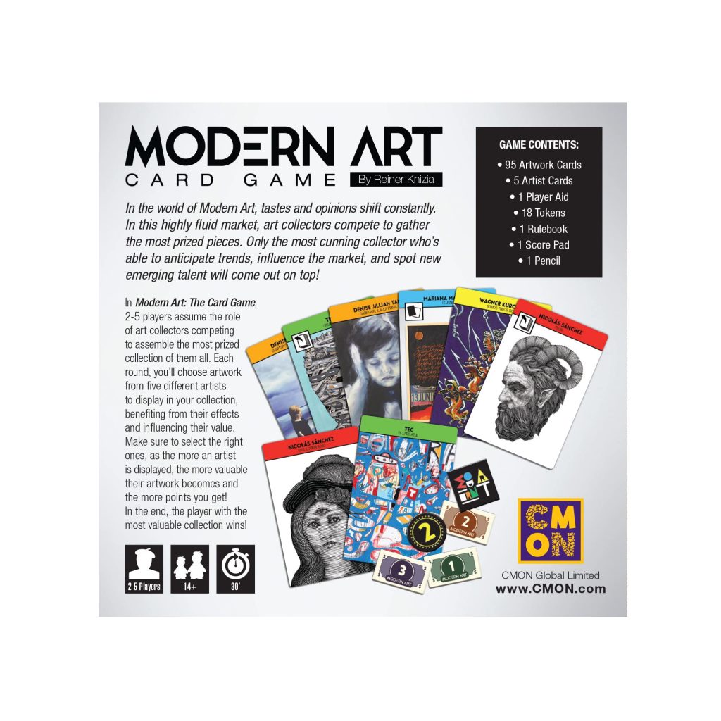 Modern Art - Card Game - Mind Games