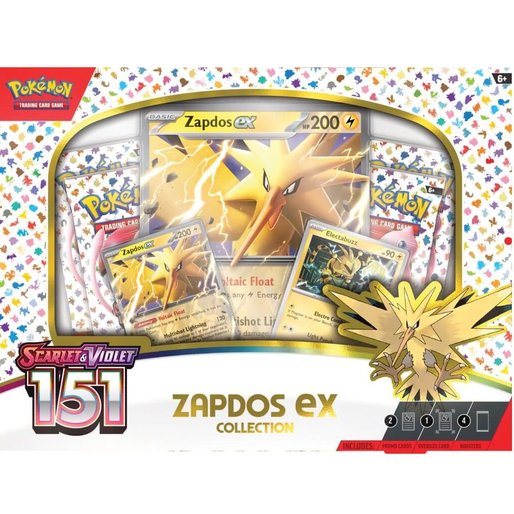 Zapdos Ex #145 Price Pokemon 151 Zapdos EX Collection Ingles - Scarlet ...