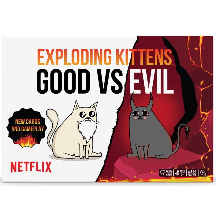Exploding Kittens - Good vs Evil - Mind Games Exploding Kittens - Good vs Evil - Mind Games