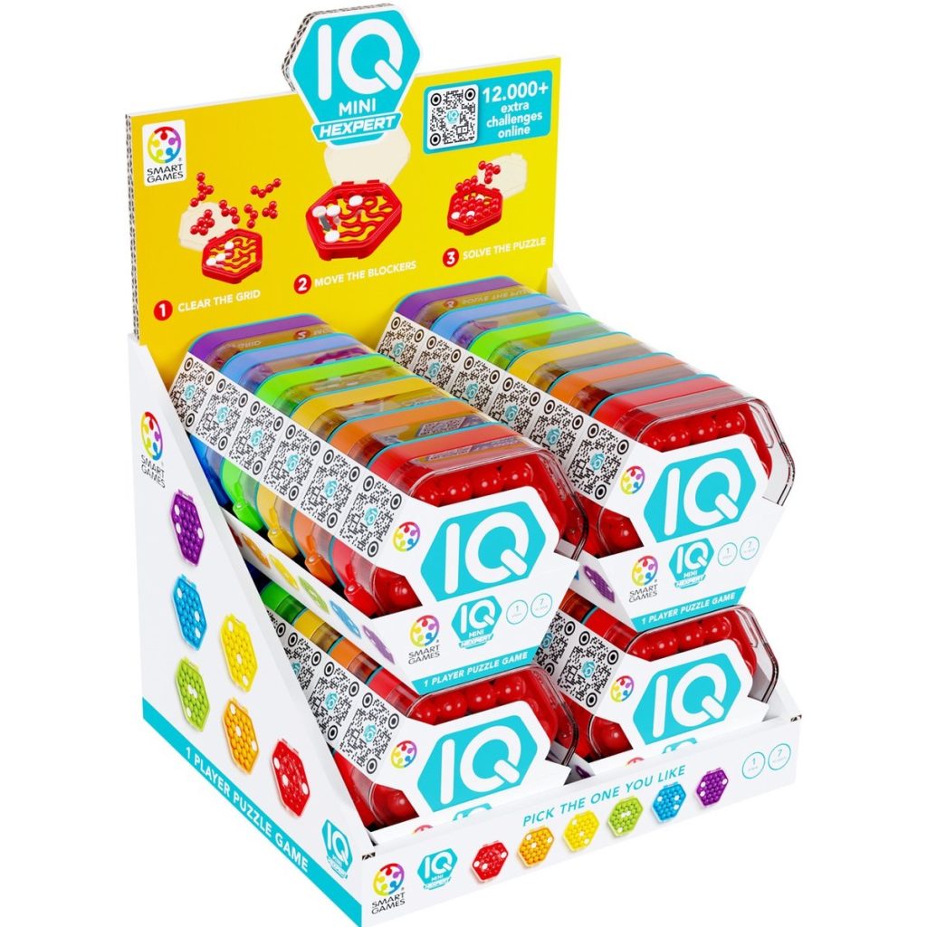 IQ Mini Hexpert (6 assorted colours) - Mind Games