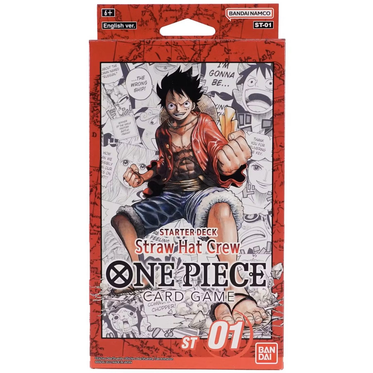 One Piece Card Game - Straw Hat Crew - Starter Deck [ST-01] - Mind Games