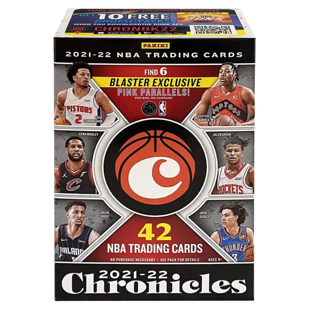2021 - 2022 Panini Chronicles Basketball Blaster - Mind Games