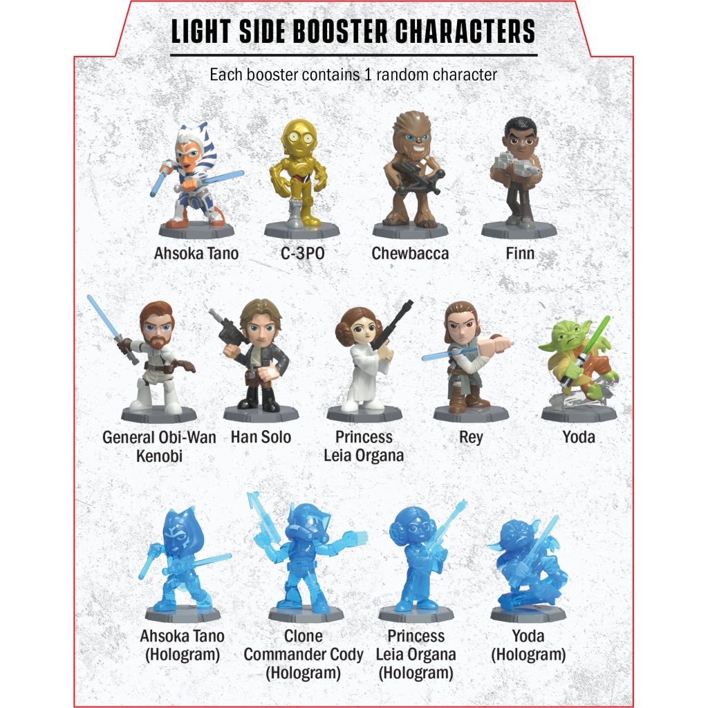 Star Wars Rivals - Character Booster - Light Side & Dark Side (Series 1 ...