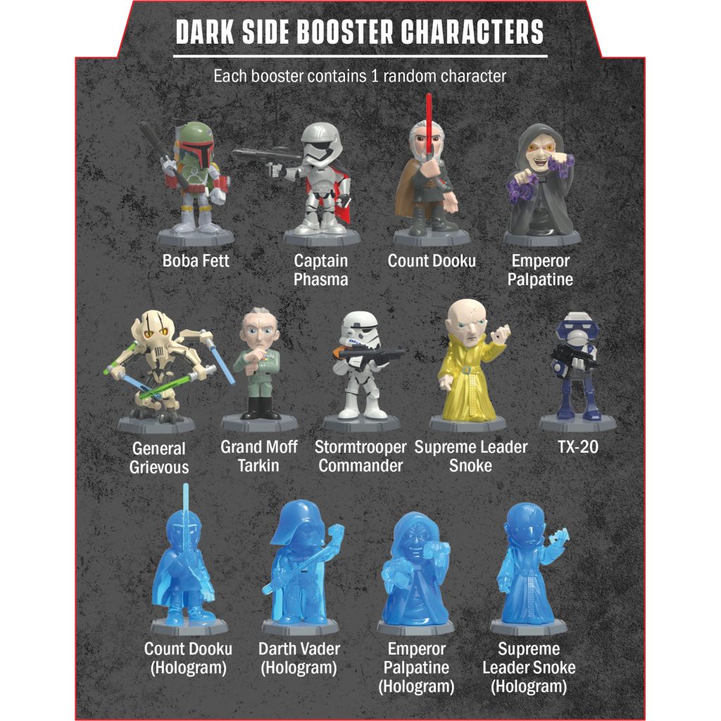 Star Wars Rivals - Character Booster - Light Side & Dark Side (Series 1 ...