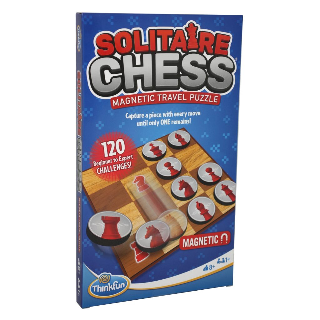 Solitaire Chess Magnetic Travel Puzzle - Mind Games