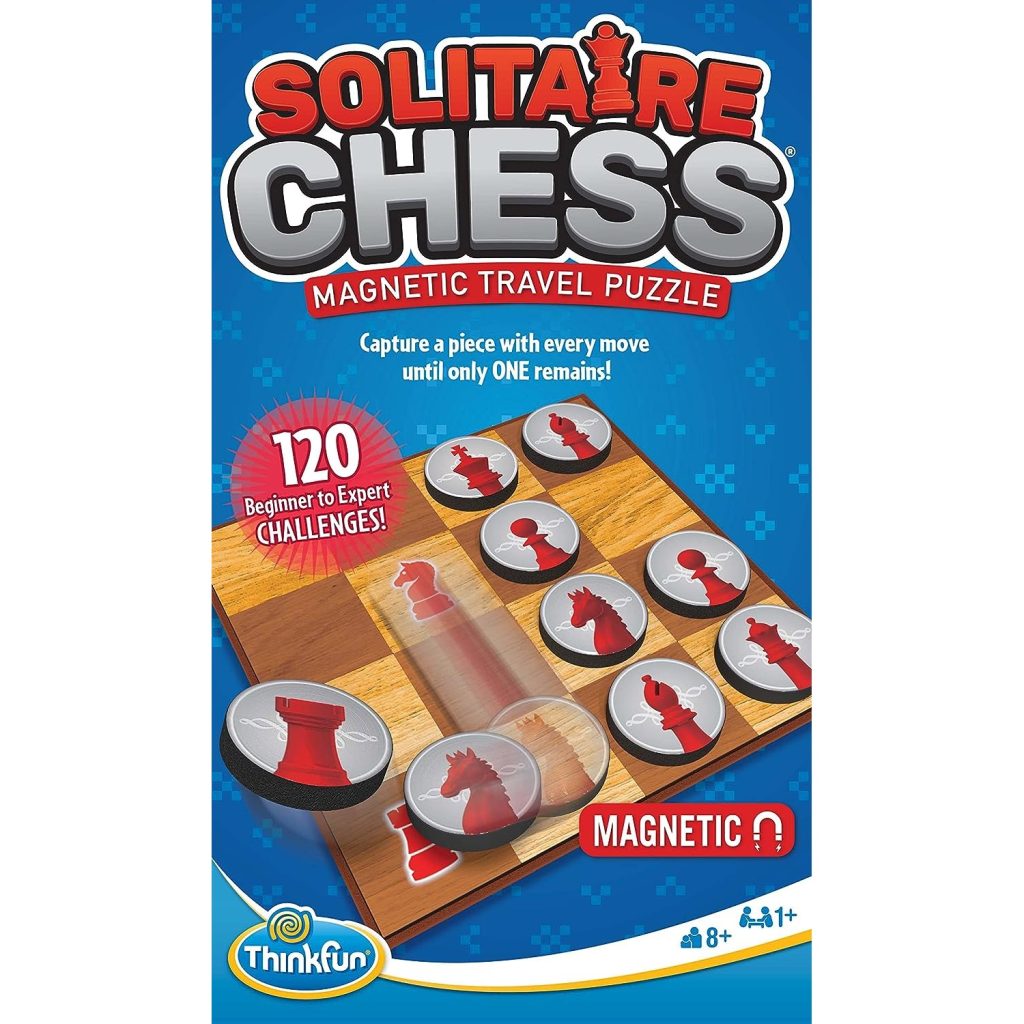 Solitaire Chess Magnetic Travel Puzzle - Mind Games
