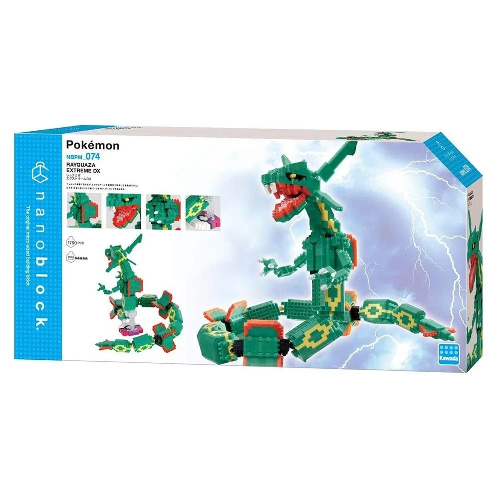 Nanoblock Pokemon Extreme DX Rayquaza - Mind Games