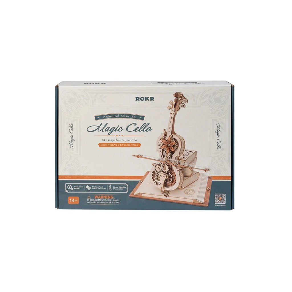 Magic Cello Music Box - 3D DIY Kit - Mind Games