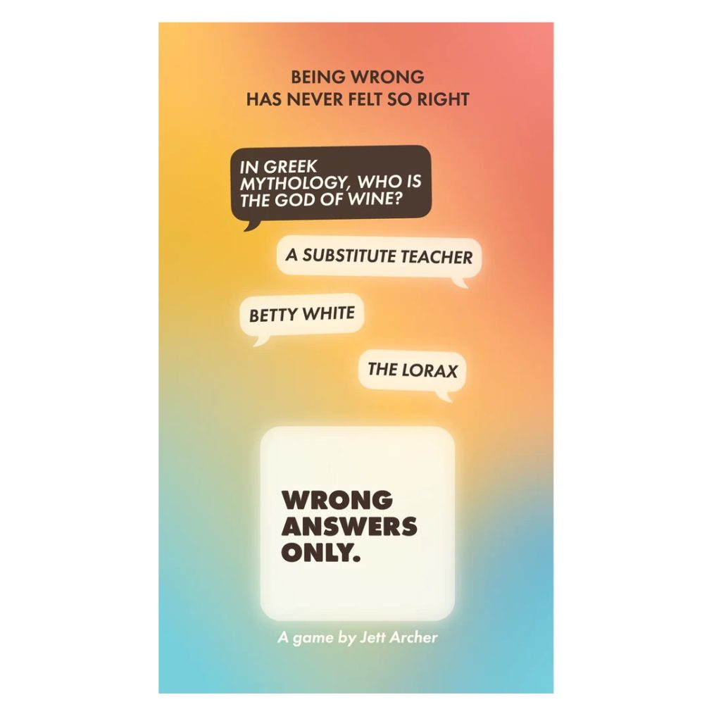 Wrong Answers Only - Mind Games
