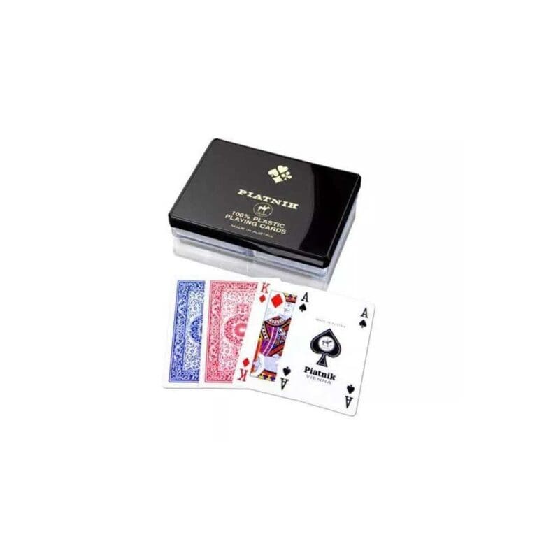 Playing Cards - Double - 100% Plastic Piatnik - 4 Index Bridge Size ...