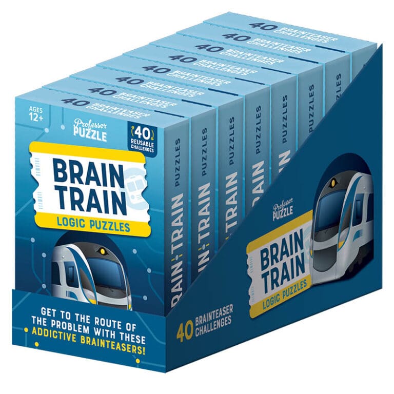 Brain Train Logic Puzzles - Mind Games