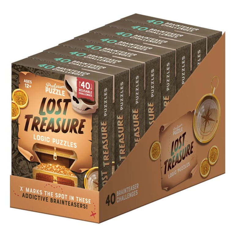 Lost Treasure Logic Puzzles - Mind Games