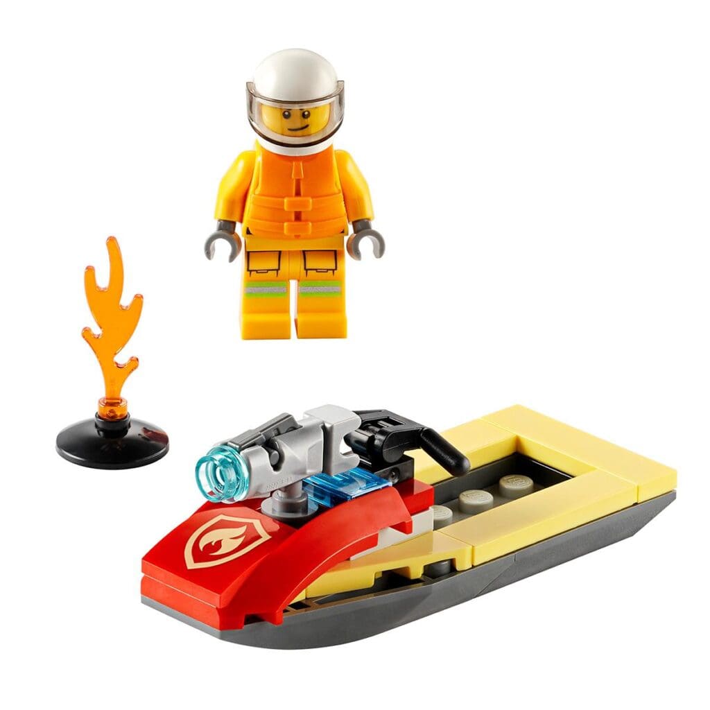 City - Fire Rescue Water Scooter (Polybag) - Mind Games