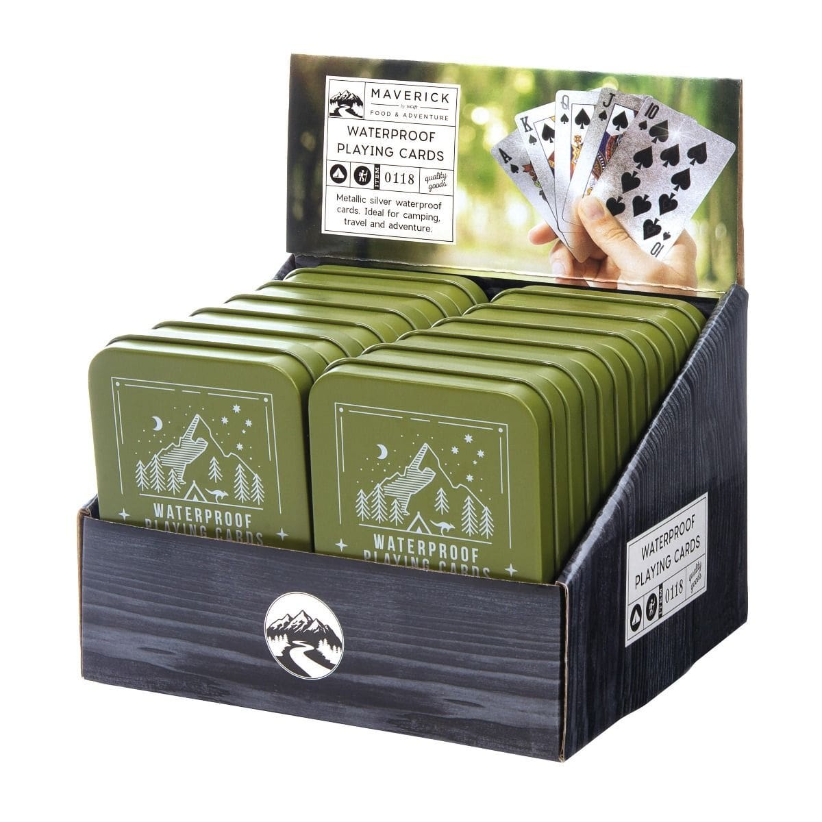 Playing Cards - Waterproof in a Tin - Mind Games