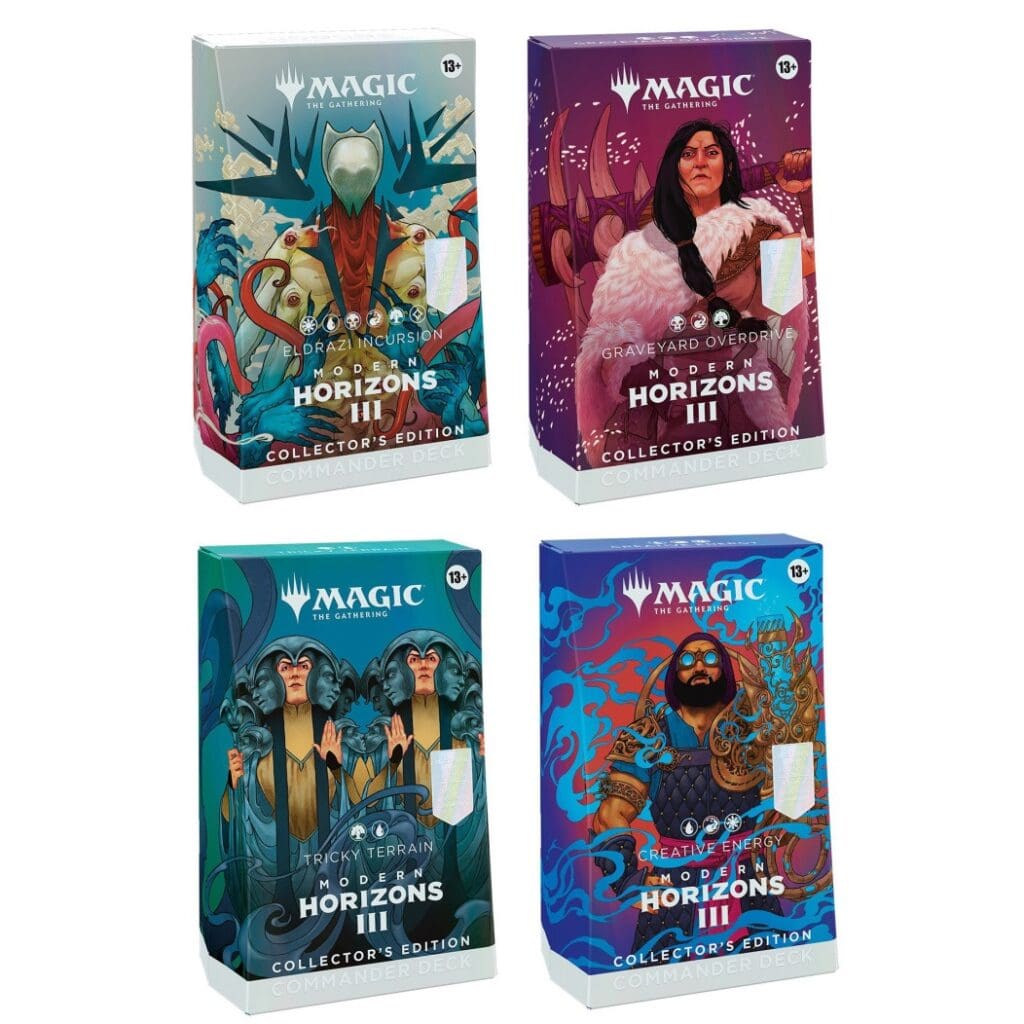 MTG - Modern Horizons 3 - Commander Deck: Collector Edition (Set of 4 ...