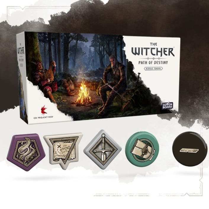 The Witcher Path of Destiny - Acrylic Tokens - Mind Games