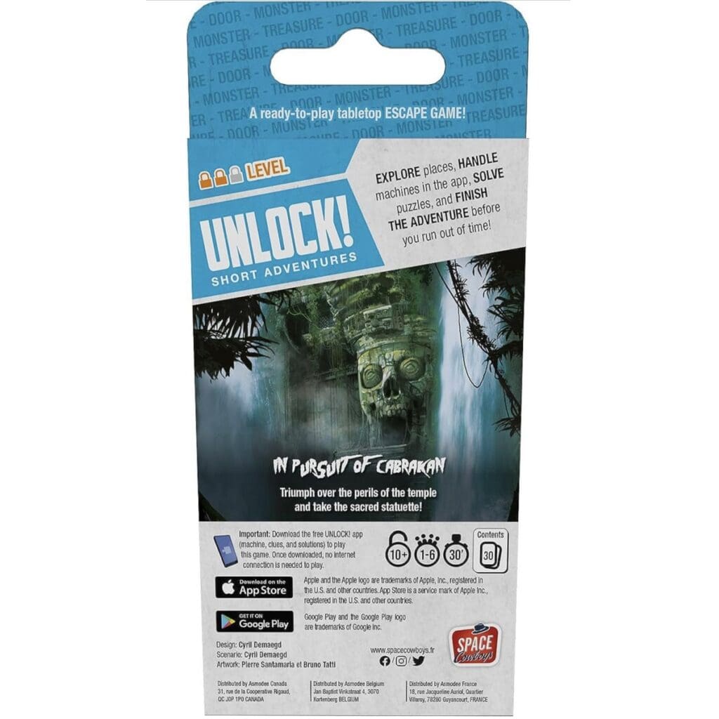 Unlock! Short Adventures #5 - In Pursuit of Cabrakan - Mind Games