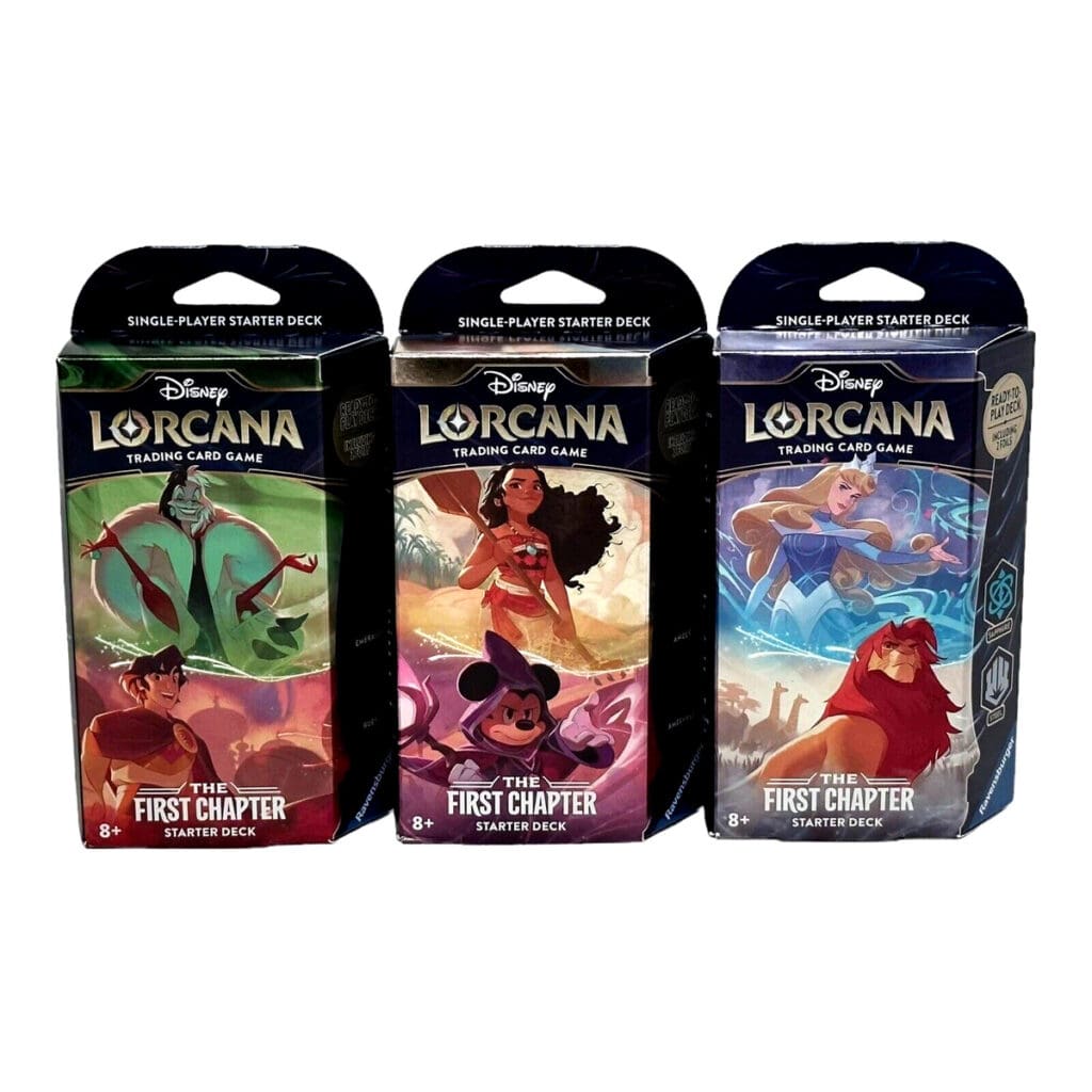 Disney Lorcana - Series 1 - The First Chapter - Starter Deck (Single ...