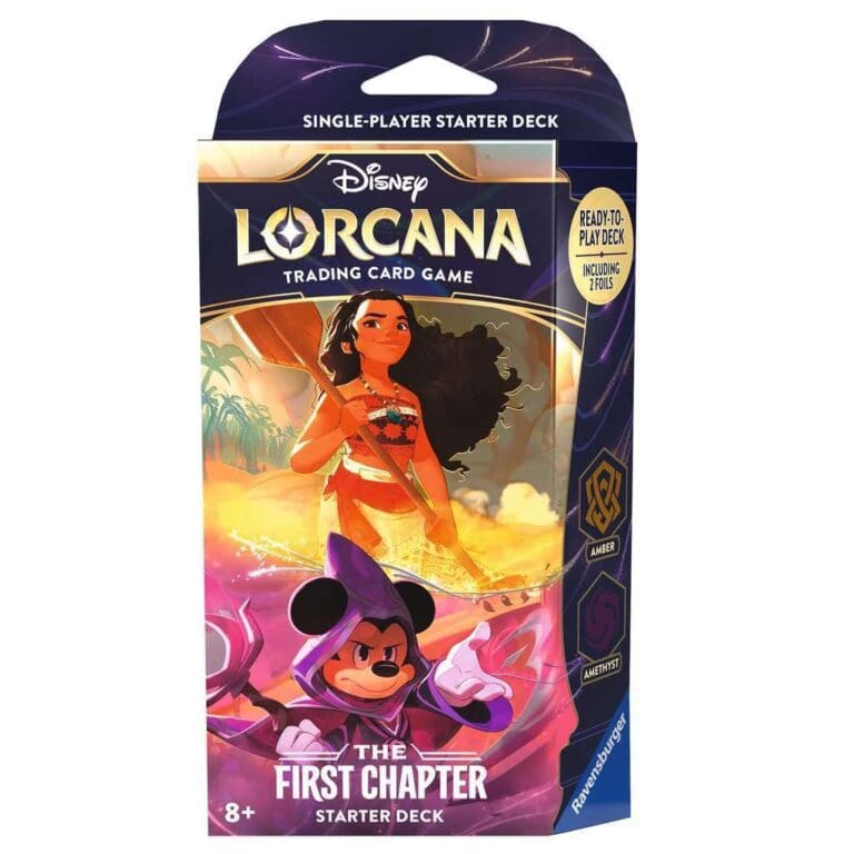 Disney Lorcana - Series 1 - The First Chapter - Starter Deck (Single ...