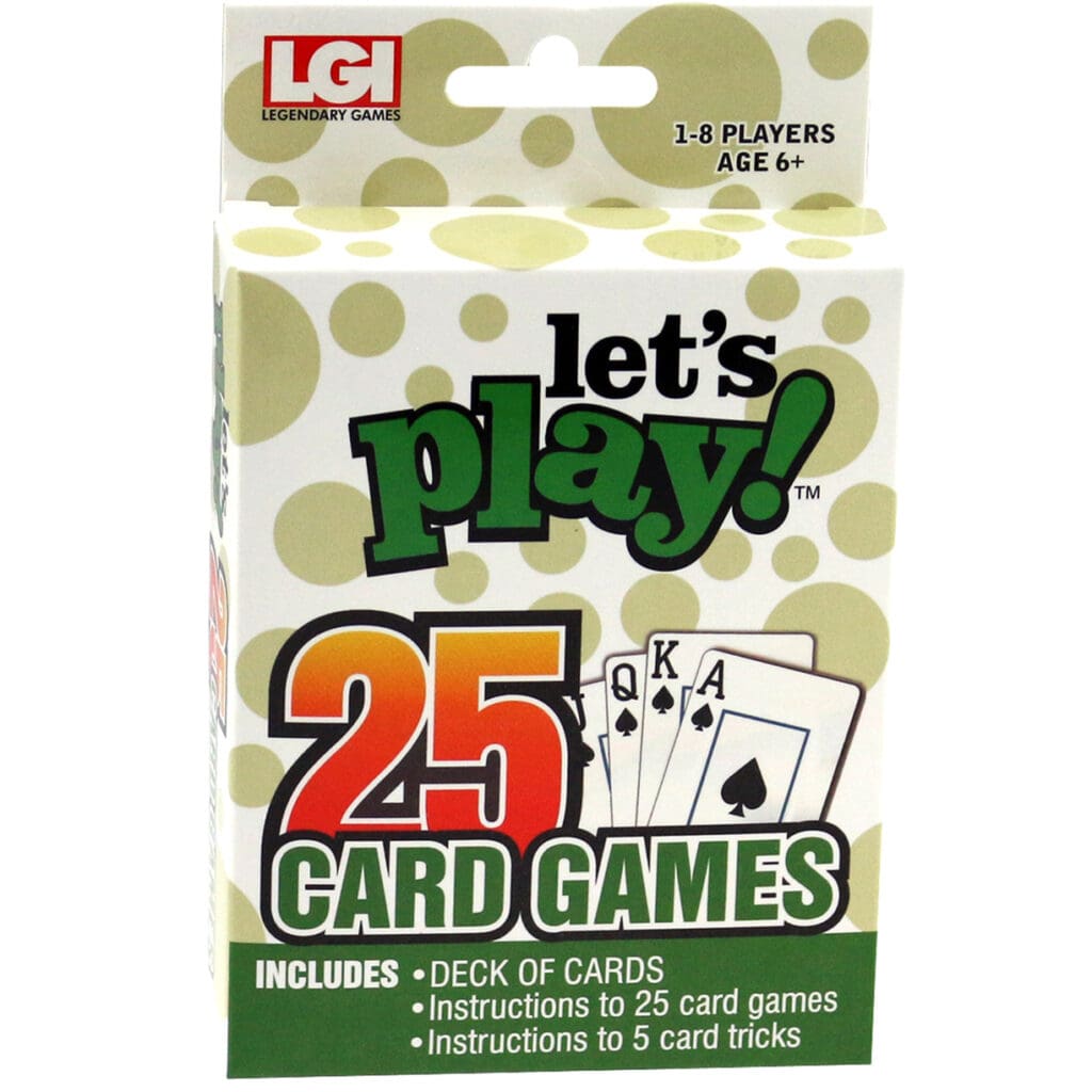 Lets Play 25 Card Games - Mind Games