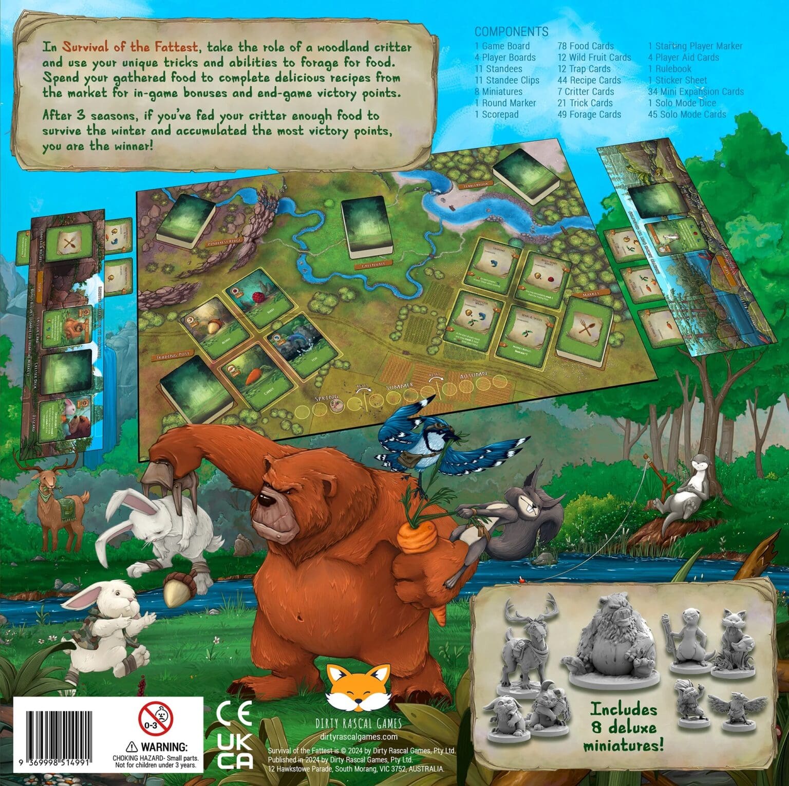 Survival of the Fattest (Deluxe Kickstarter Edition) - Mind Games