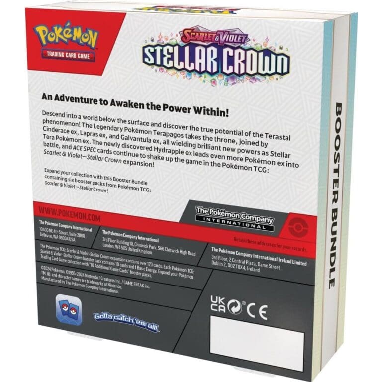 Pokemon - Stellar Crown - Booster Bundle - Mind Games