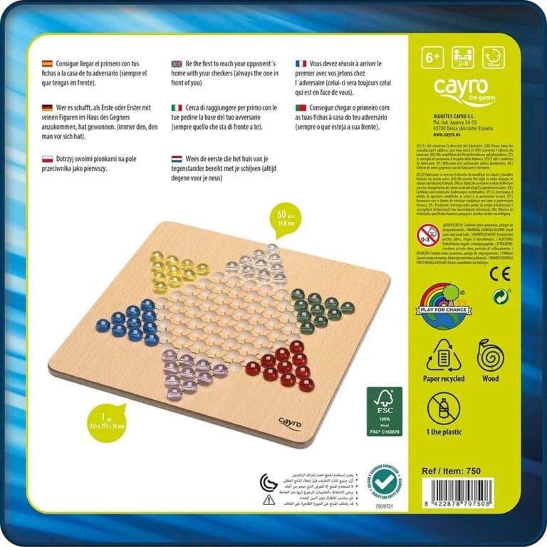 Chinese Checkers - Metal Box - Mind Games