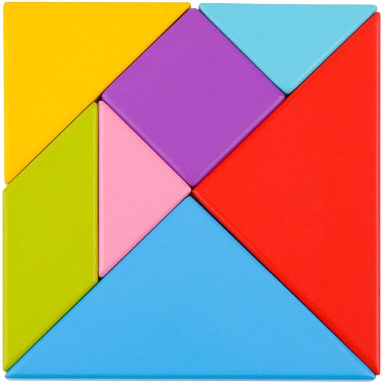 Tangram Play Wooden Puzzle - Mind Games