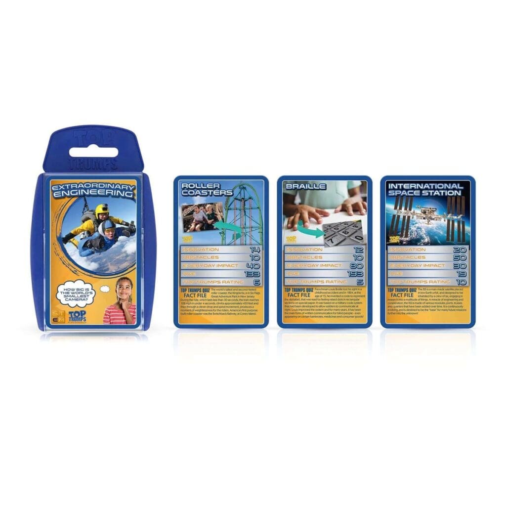 Top Trumps - STEM Extraordinary Engineering - Mind Games