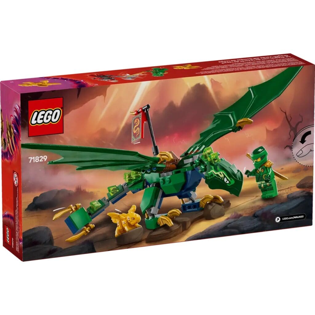 Ninjago - Lloyds Green Forest Dragon - Mind Games