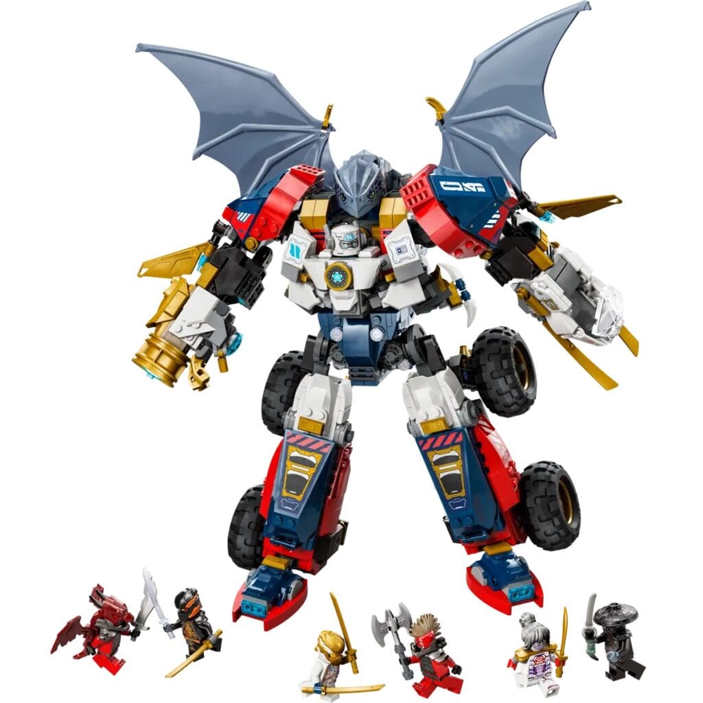 Ninjago - Zanes Ultra Combiner Mech - Mind Games