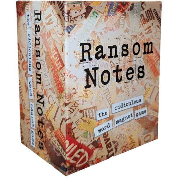 Ransom Notes: The Ridiculous Word Magnet Game - Mind Games