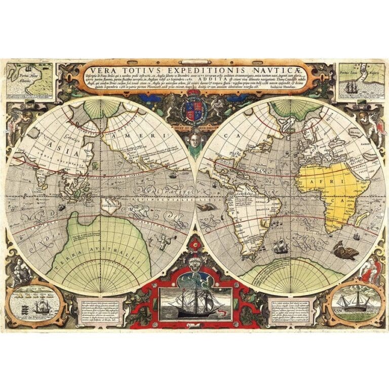 Antique Nautical Map - 6000pc - Mind Games