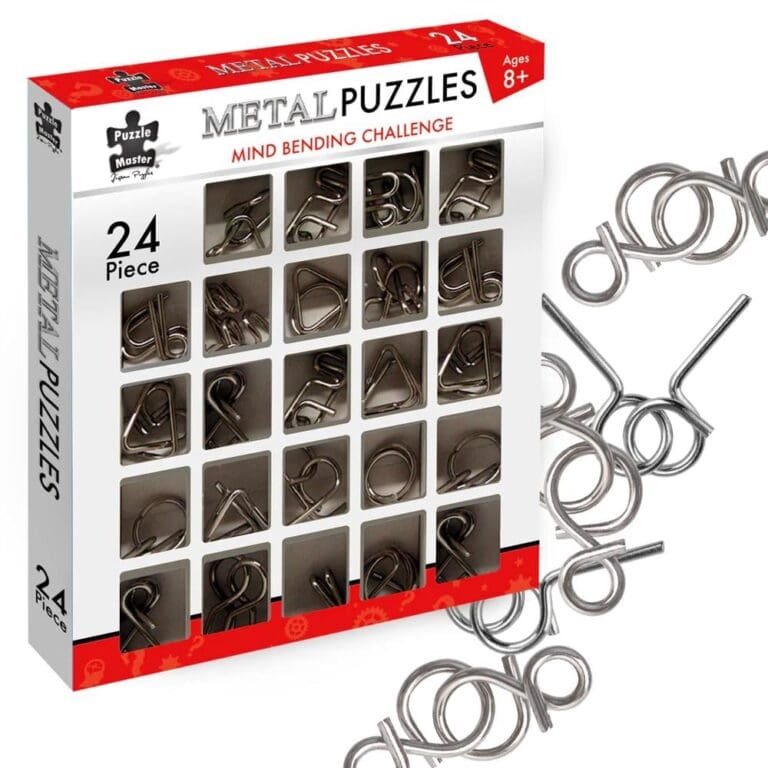 24 Metal Puzzles - Mind Games