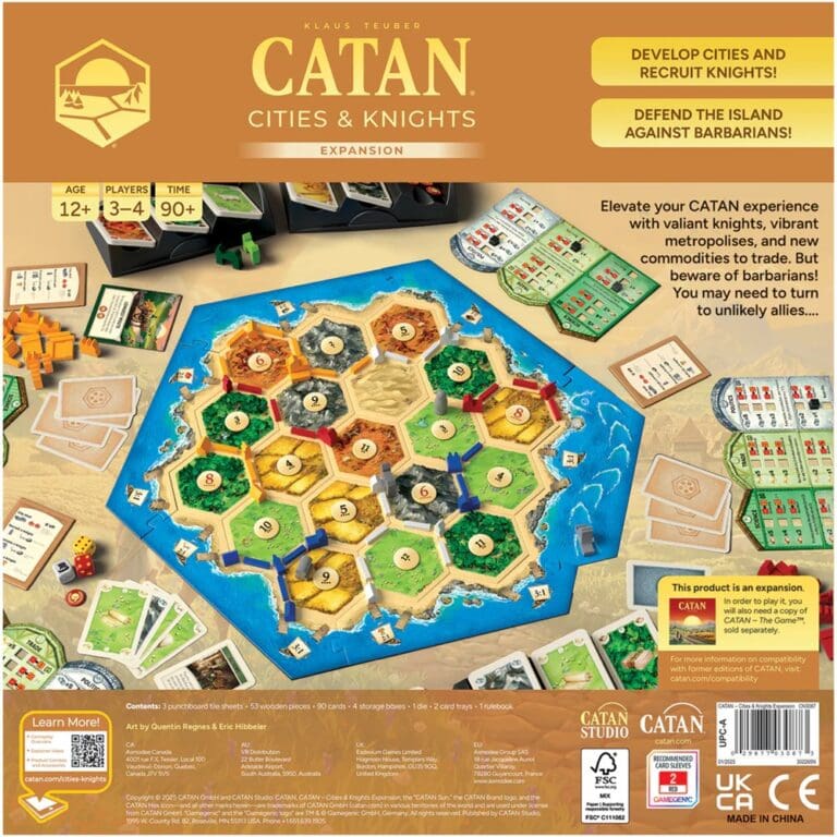 Catan - Cities & Knights Expansion (6th Edition) - Mind Games