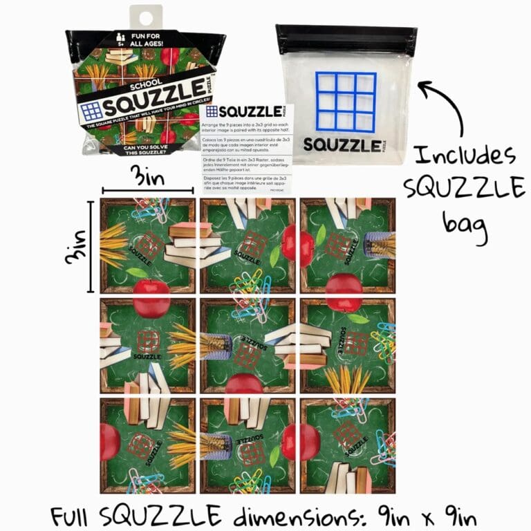 Squzzle Puzzle School - Mind Games