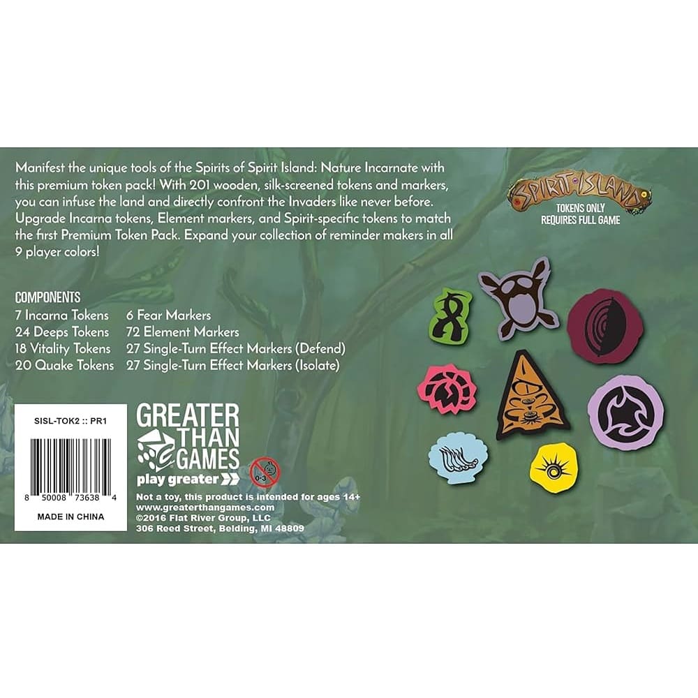 Spirit Island - Premium Token Pack 2 - Mind Games