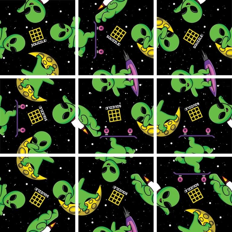 Squzzle Puzzle Aliens - Mind Games