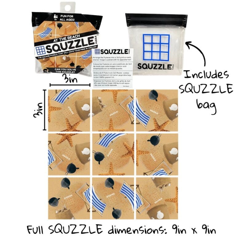 Squzzle Puzzle Beach - Mind Games