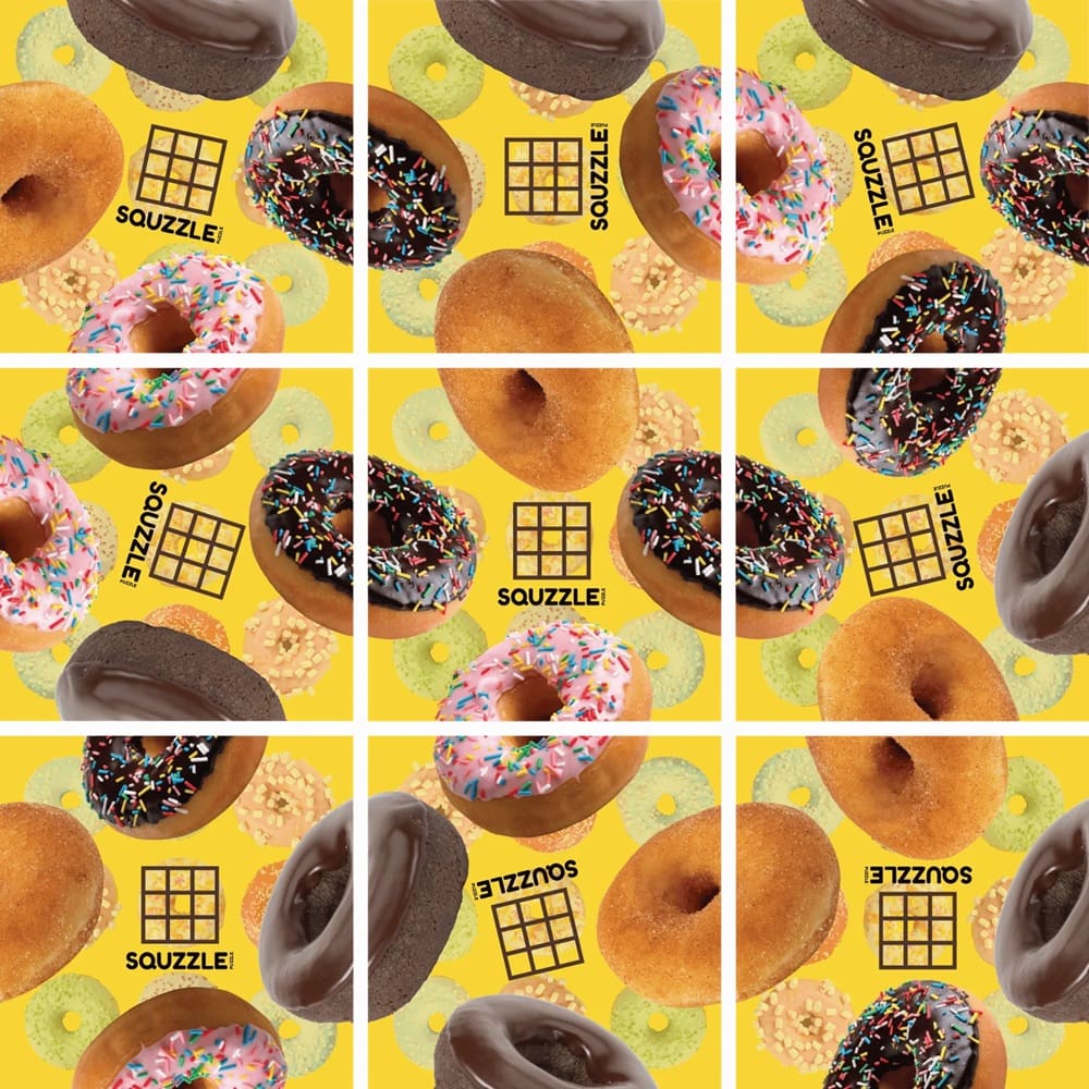 Squzzle Puzzle Donuts - Mind Games