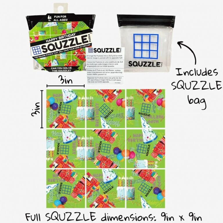 Squzzle Puzzle Happy Birthday - Mind Games